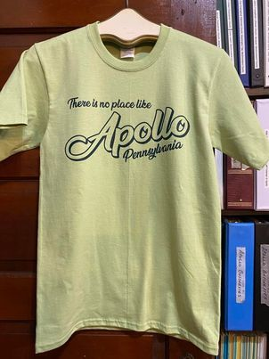 Brand New T-Shirt Available! – Apollo Area Historical Society